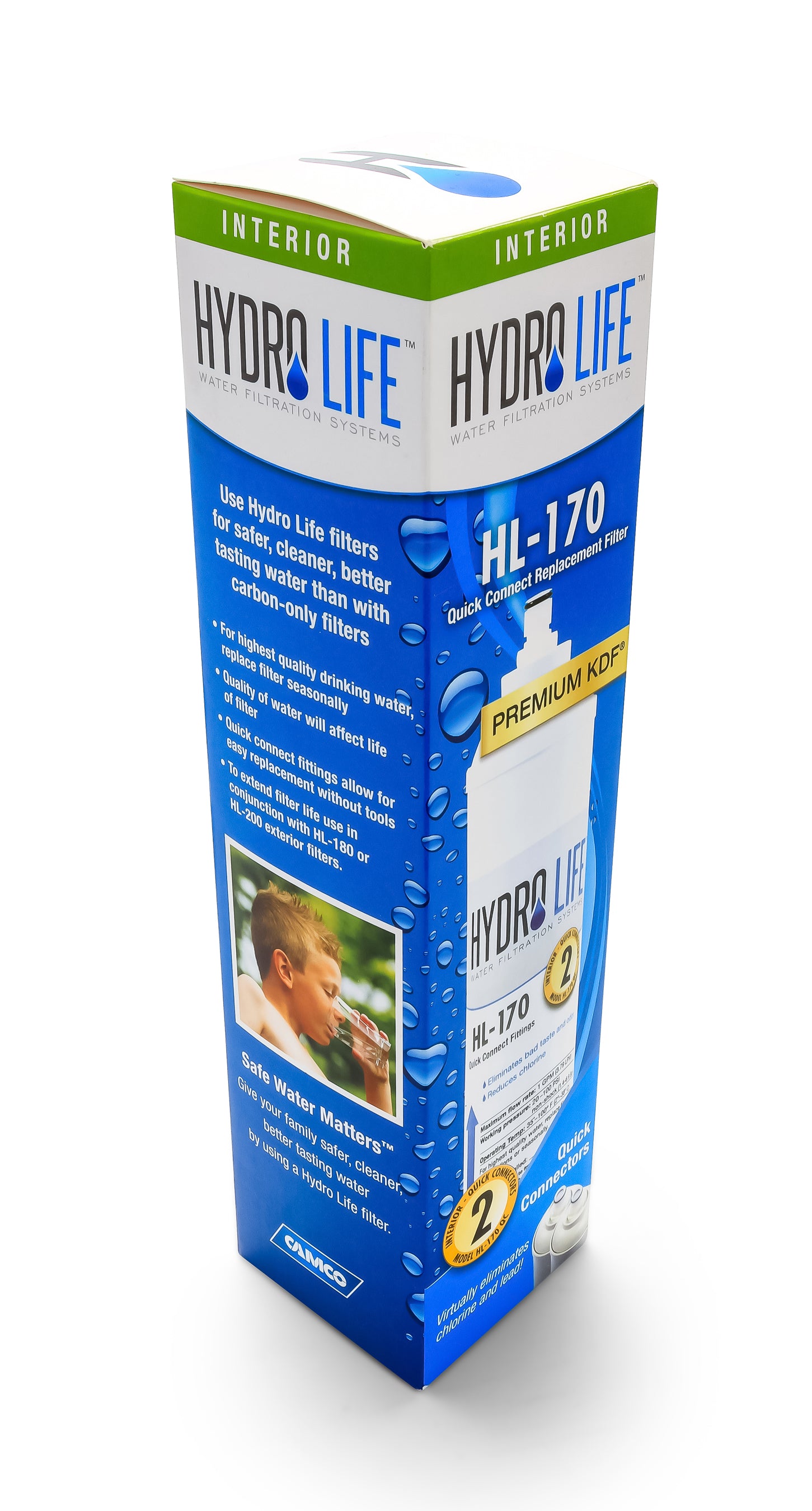 Hydro Life 170 - QC Replacement Filter (12 per case) – Hydro Life Co.