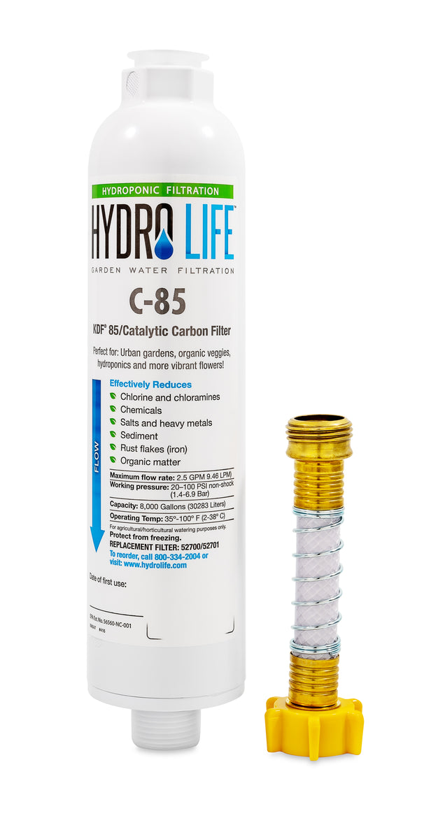 Hydro Life Hydroponics - C-85 Inline, w / Flexible Hose Protector ...